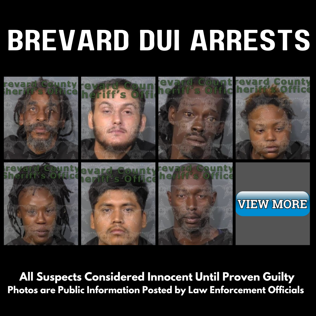 Recent Brevard County DUI Arrests – Brevard County Arrests