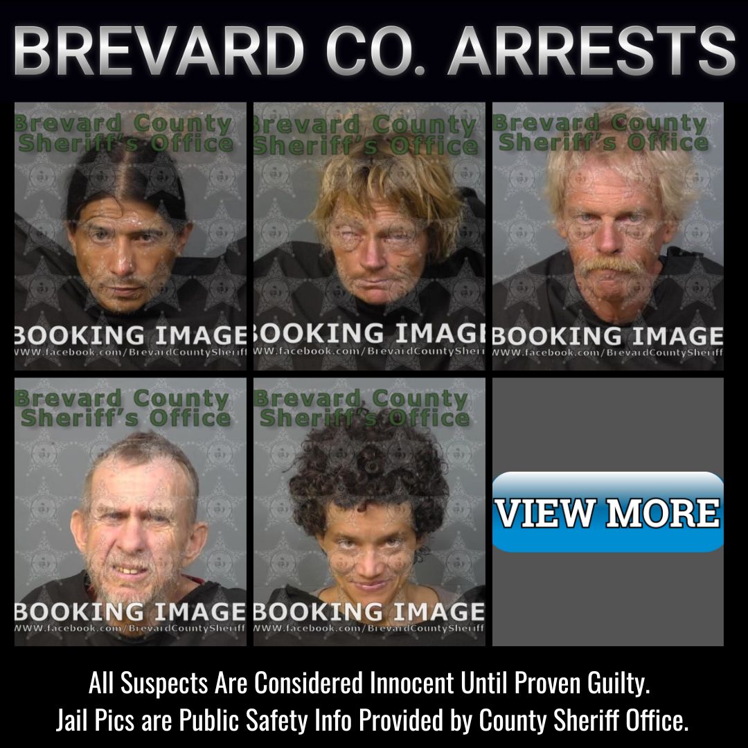 Brevard County Jail Mugshot Pics for May 2025 – Brevard County Arrests